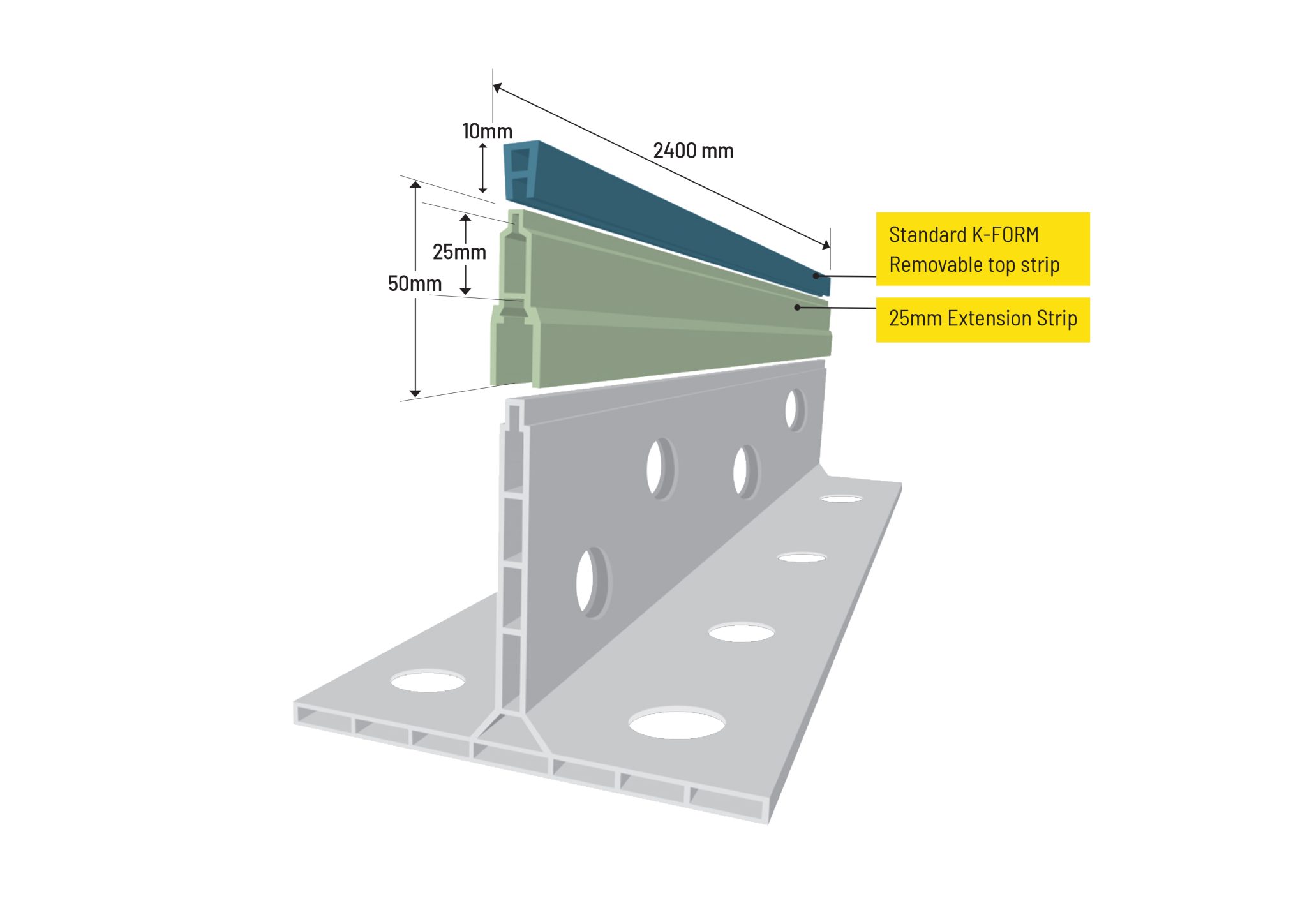 K-Form Screed Rail – Bluebay Building Products | Specialist Building ...