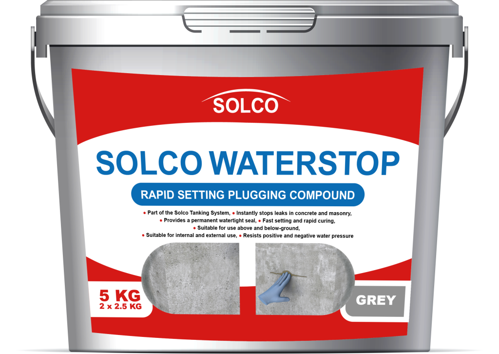 Solco Waterstop 5kg – Bluebay Building Products | Specialist Building ...